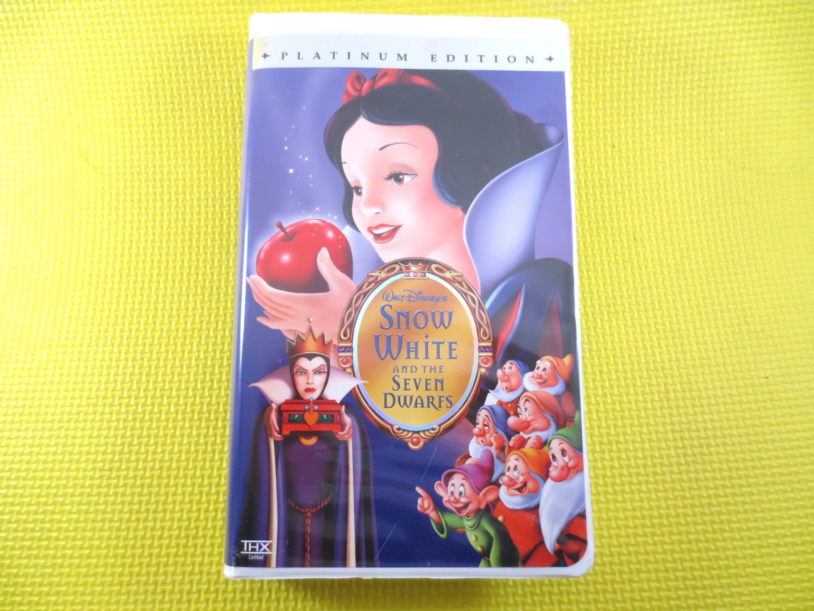 SNOW WHITE, PLATINUM Edition, Vhs #22253, Walt Disney Movie, Walt Disn ...