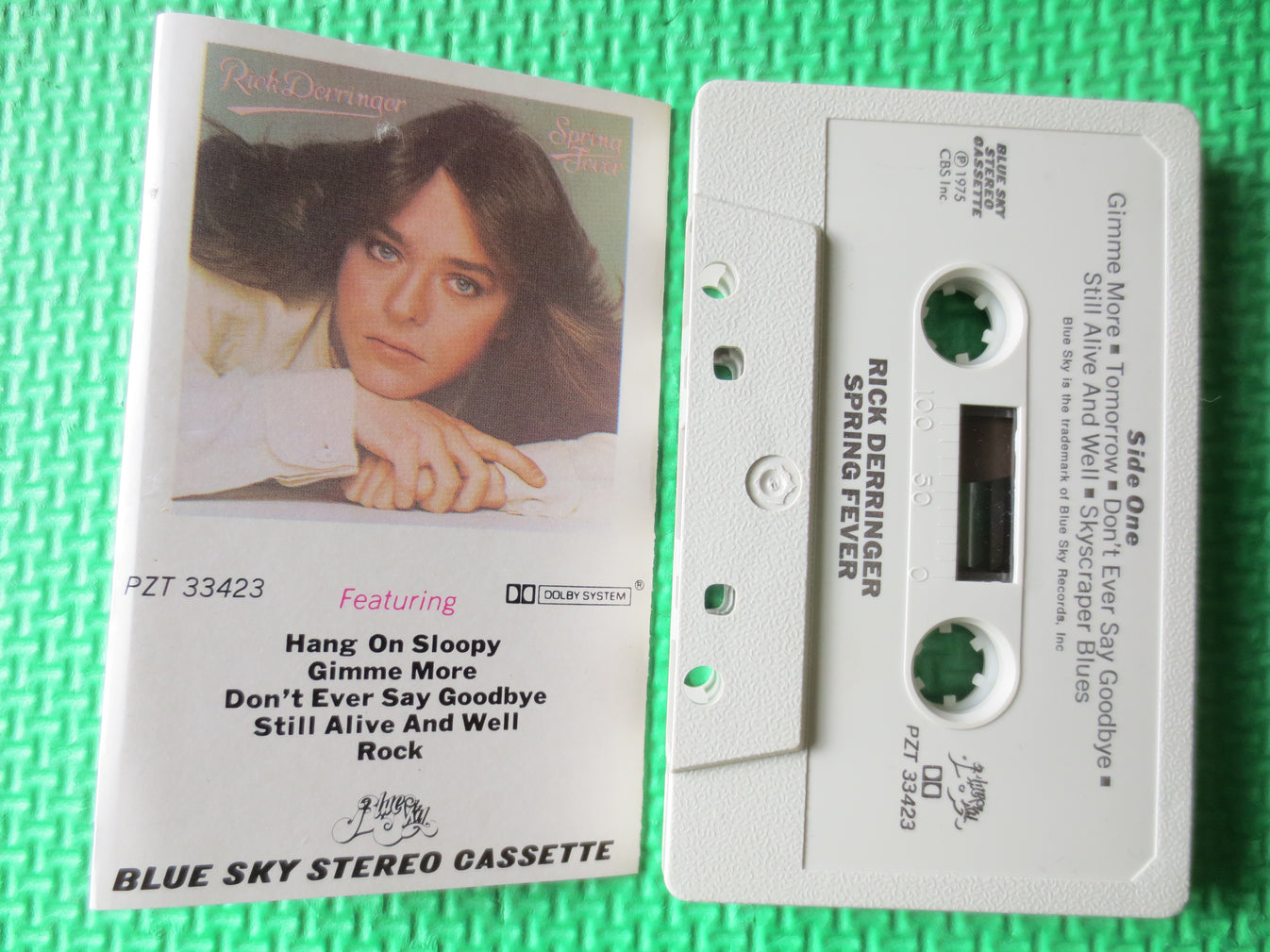 RICK DERRINGER, Tape, Spring FEVER, Rick Derringer Tape, Rick Derringe ...